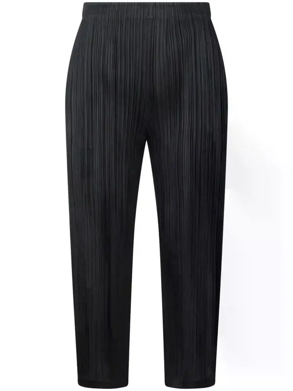 Issey Miyake Plissé Cropped Trousers
