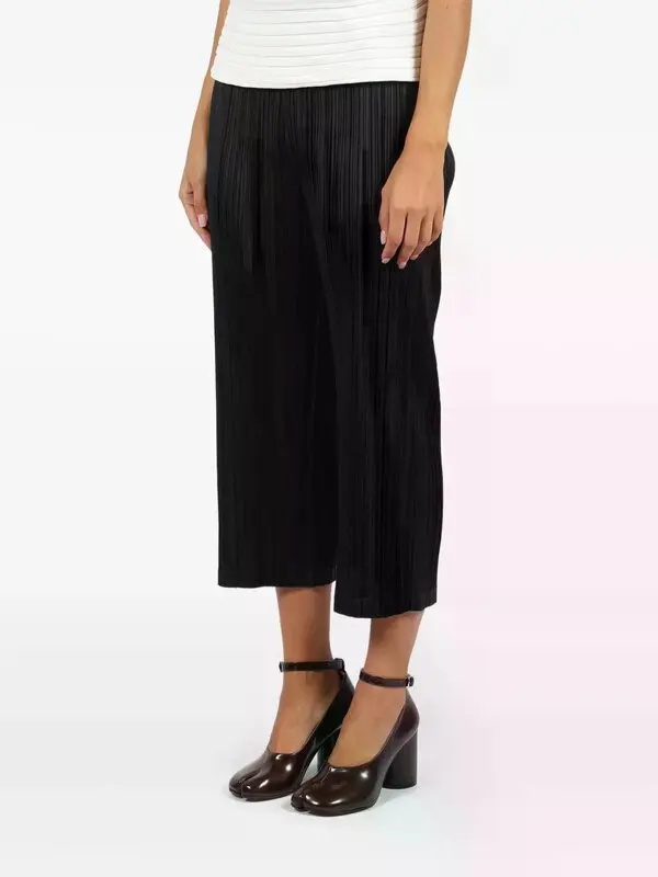 Issey Miyake Plissé Cropped Trousers