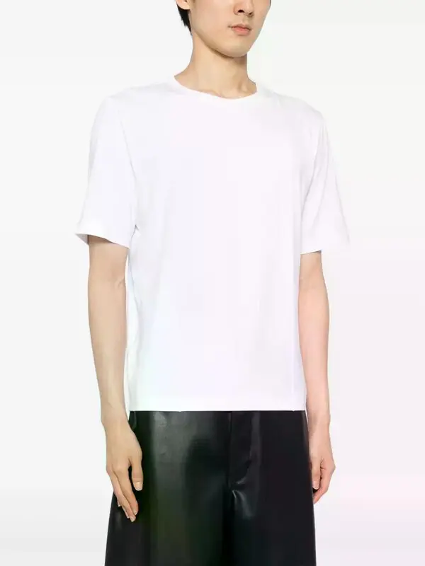 PETER DO Pleat-detail Cotton T-shirt