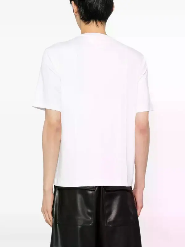PETER DO Pleat-detail Cotton T-shirt