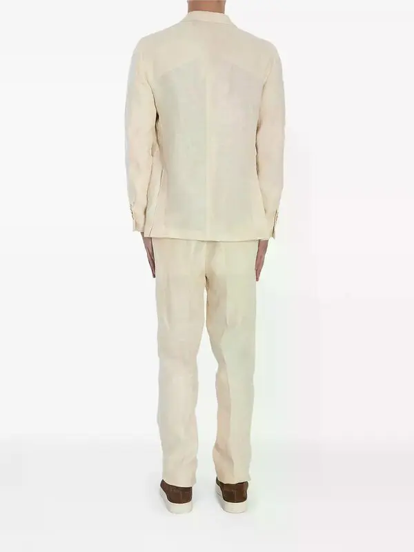LARDINI Double-breasted Blazer - Neutrals