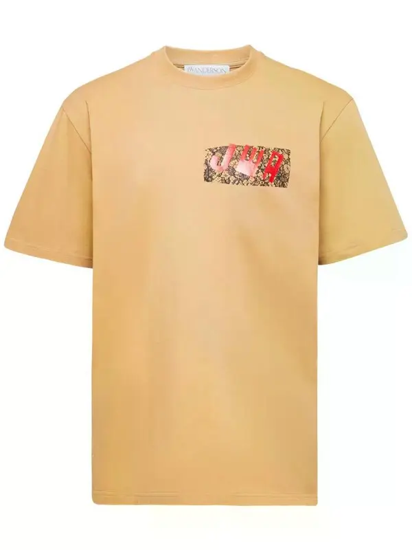 JW Anderson Jwa Lace-print T-shirt