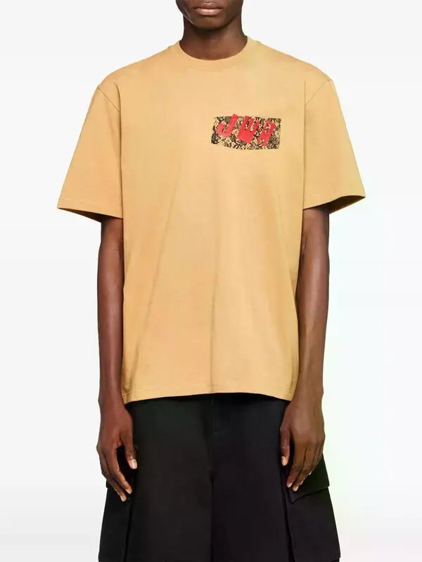 JW Anderson Jwa Lace-print T-shirt