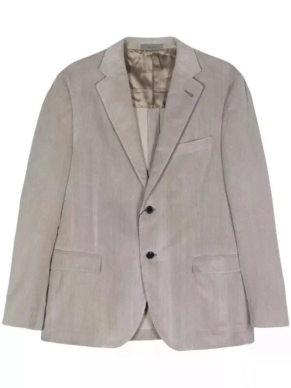 Corneliani Single-breasted Corduroy Blazer