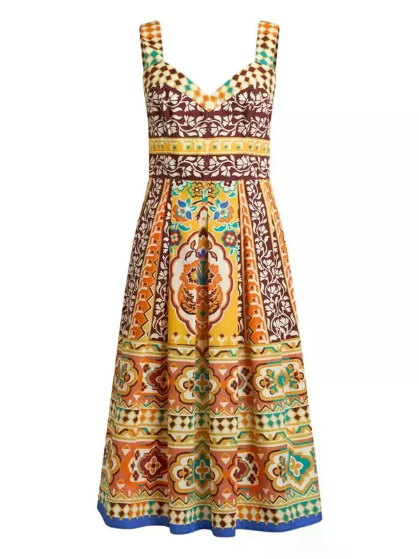 Etro Printed Midi Dress