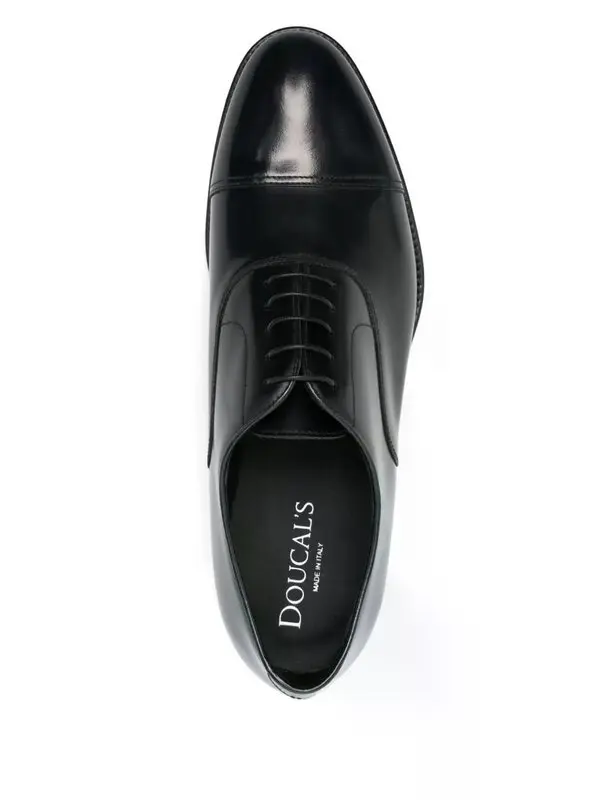 DOUCAL'S Leather Oxford Shoes - Blue