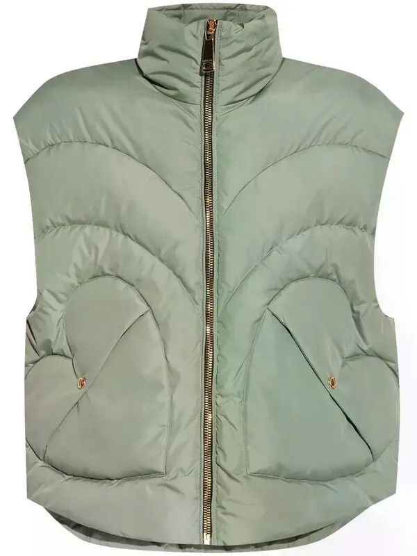 Khrisjoy High-neck Vest Jacket
