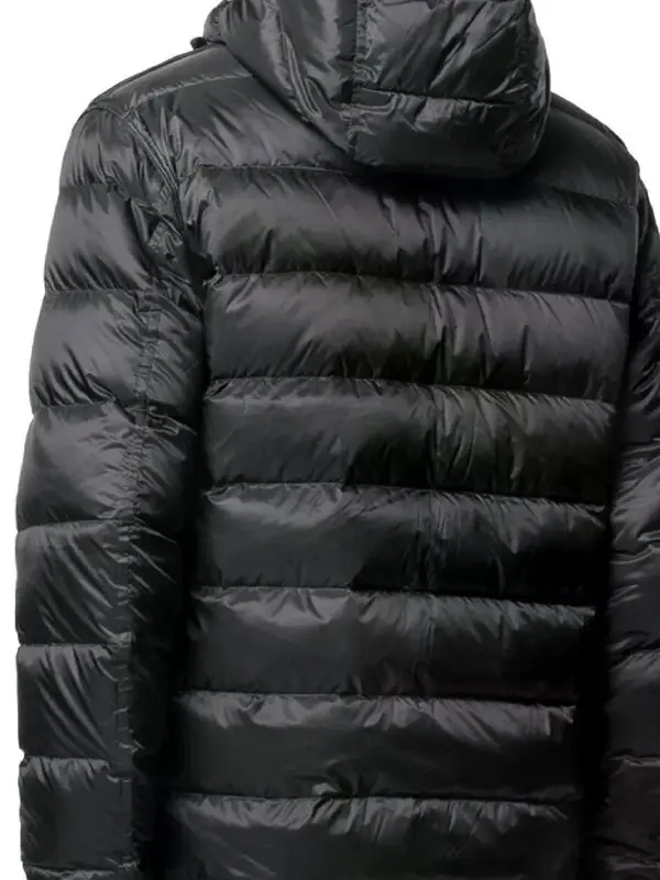 TEN C Padded Hooded Jacket - Black