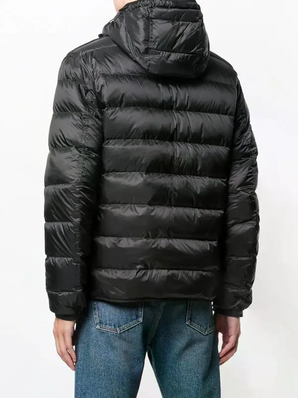TEN C Padded Hooded Jacket - Black