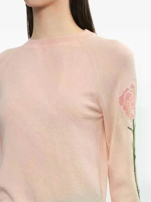 Simone Rocha Floral-motif Sweater
