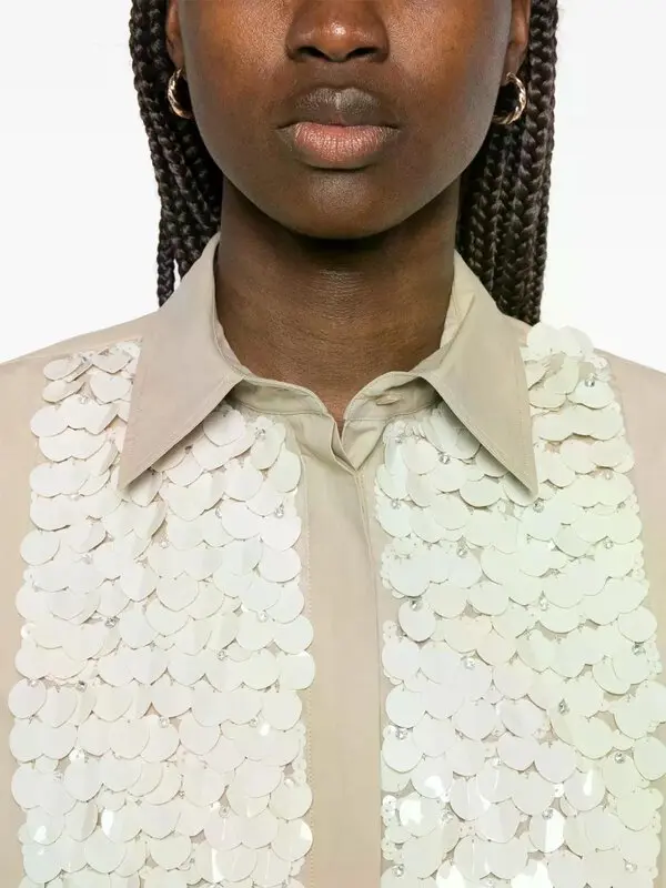 P.a.r.o.s.h Embellished Shirt
