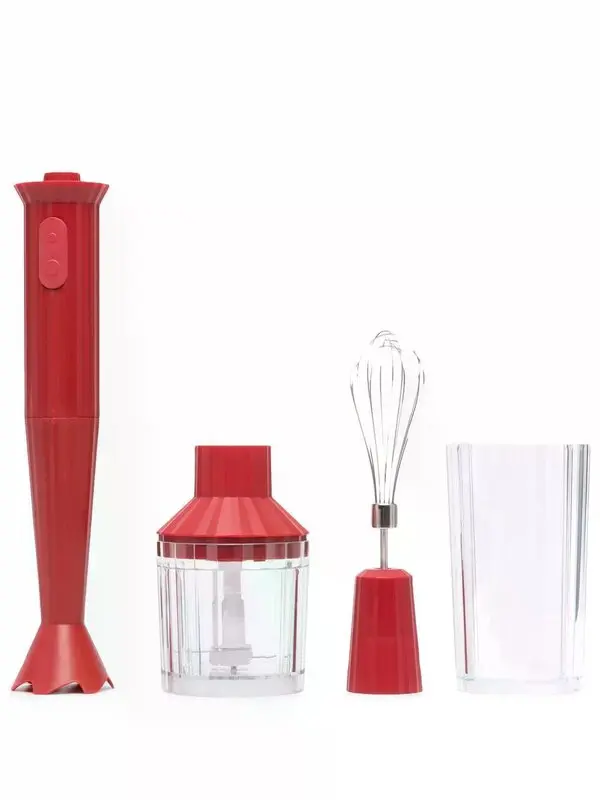 ALESSI Plissé Mixer Set - Red