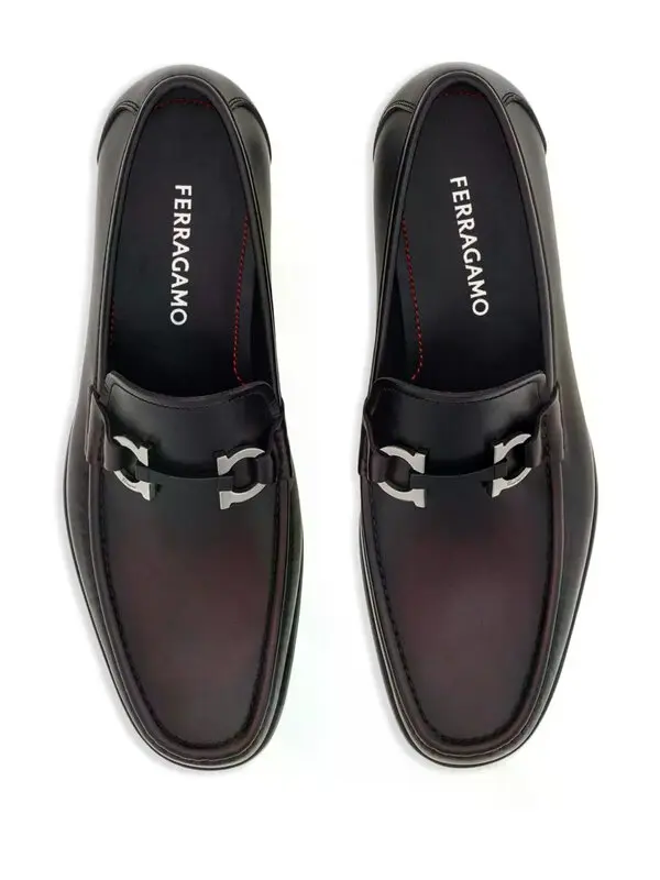 FERRAGAMO Gancini-plaque Loafers