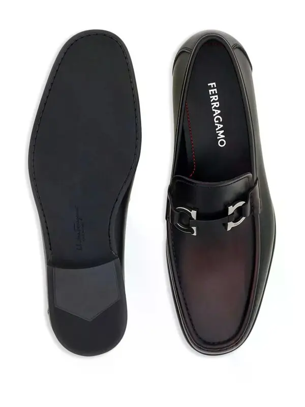 FERRAGAMO Gancini-plaque Loafers