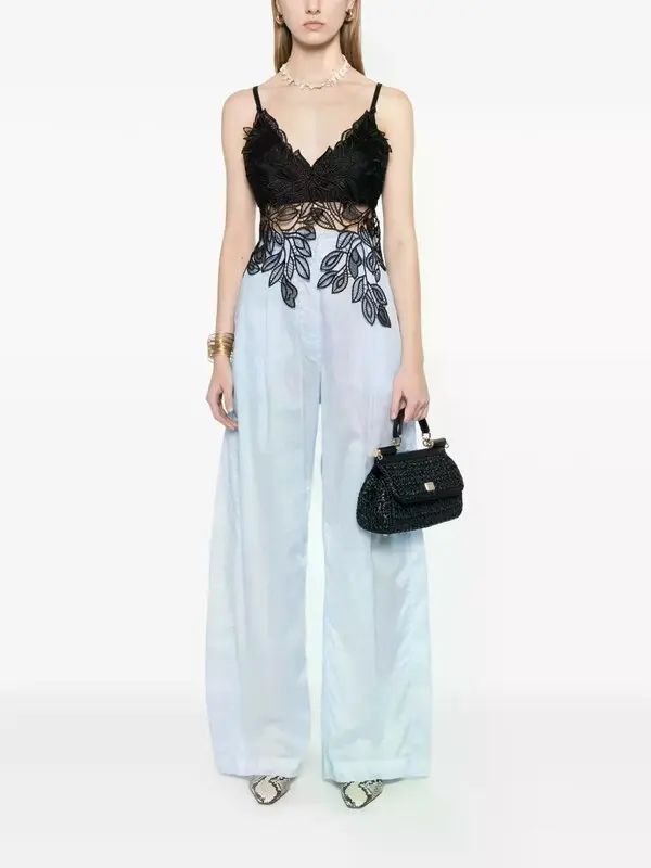 Alberta Ferretti Guipure-lace Top