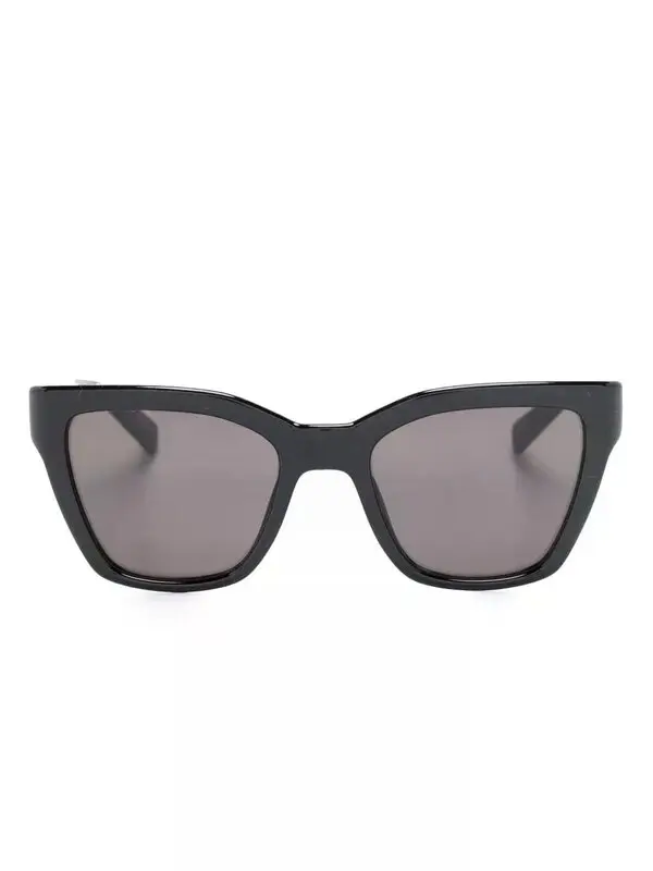 Saint Laurent Logo-engraved Square-frame Sunglasses