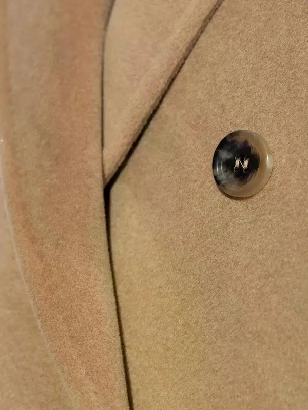 Max Mara Rebus Double-breasted Coat - Brown