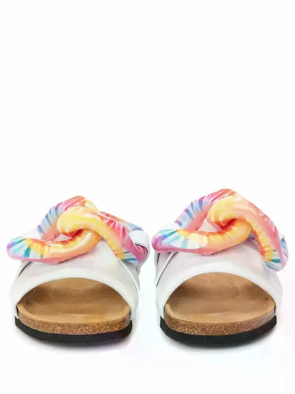 JW Anderson Chain Slip-on Slides - White