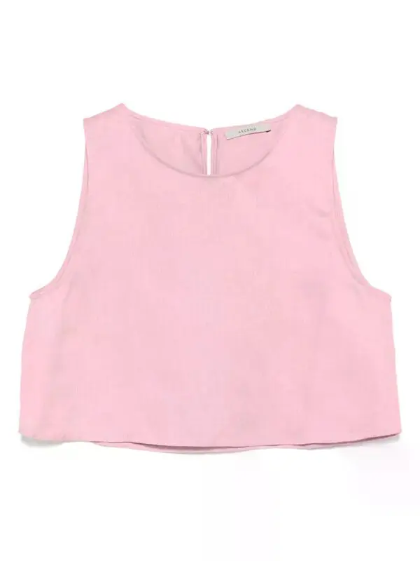 Asceno Kobe Crop Top - Pink
