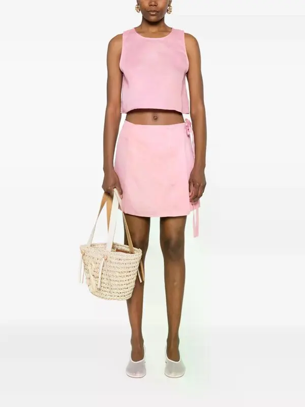 Asceno Kobe Crop Top - Pink