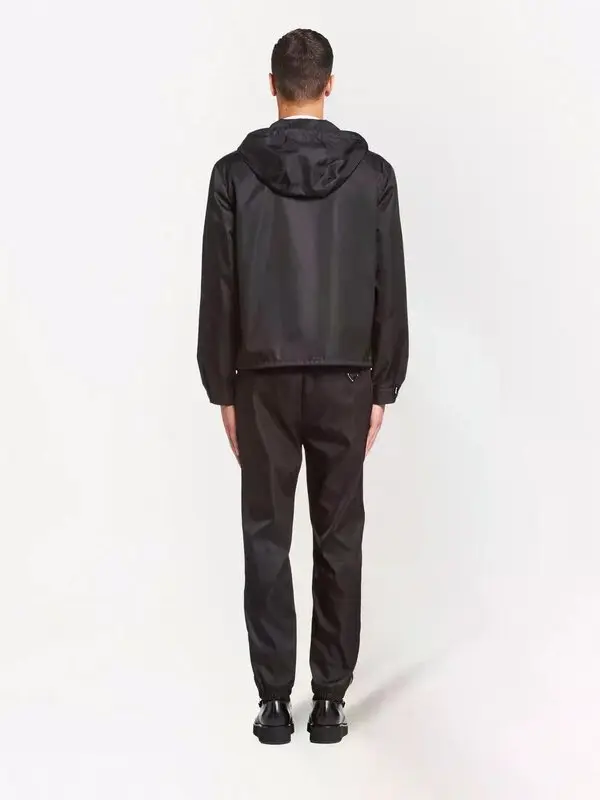 Prada Re-nylon Hooded Blouson Jacket
