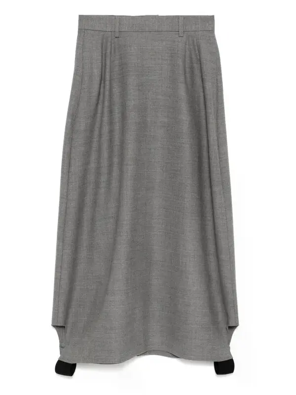 ALAINPAUL Fuseau Skirt - Grey