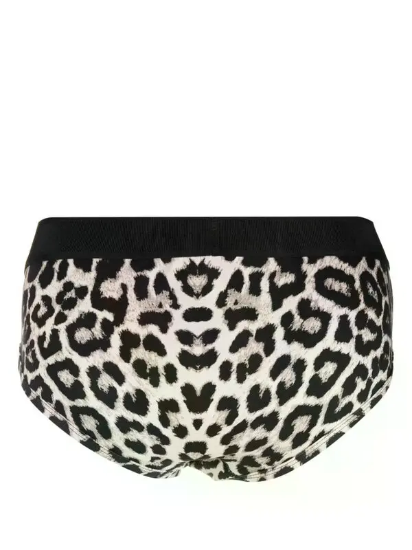 TOM FORD Cheetah-print Logo-waistband Briefs