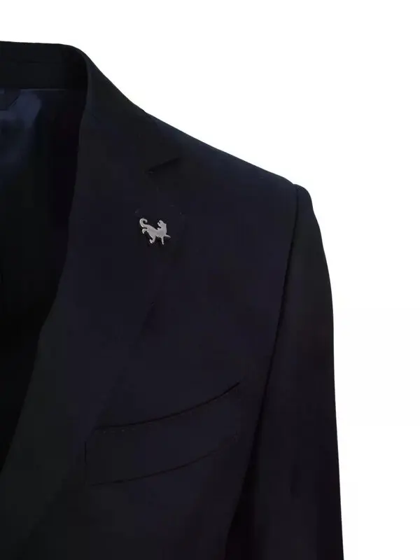 TOMBOLINI Virgin Wool Suit - Blue