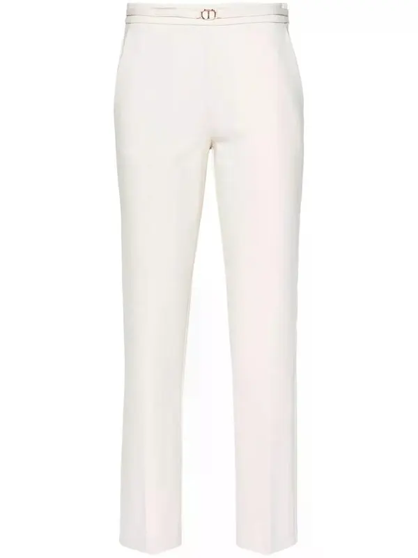 TWINSET Oval T Creased Trousers