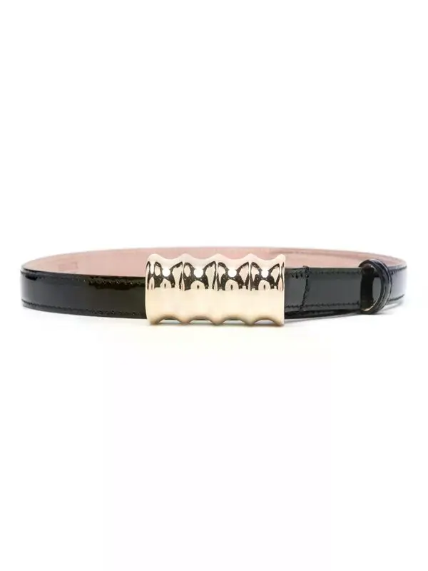 Khaite The Small Julius Leather Belt - Black
