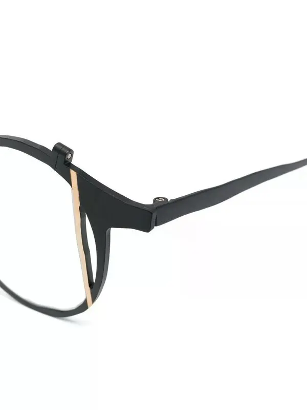 MASAHIROMARUYAMA Strap-detail Round Glasses