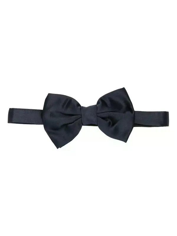 Corneliani Silk Bow Tie - Black