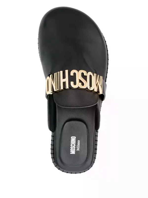 Moschino Logo-plaque Sandals
