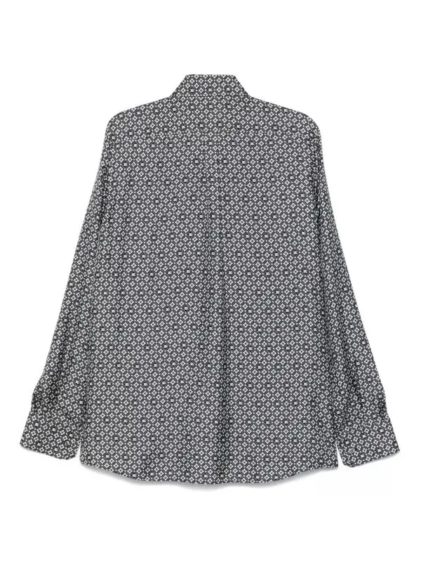 Dolce & Gabbana Tie-print Silk Shirt