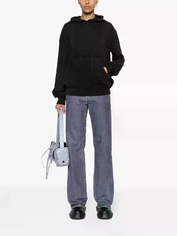 MAISON MARGIELA Four-stitch Logo Wool Blend Hoodie