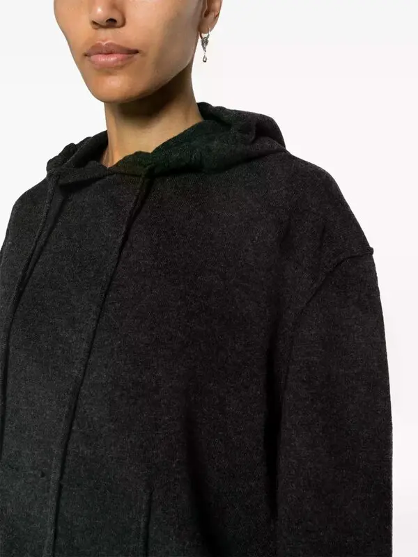 MAISON MARGIELA Four-stitch Logo Wool Blend Hoodie