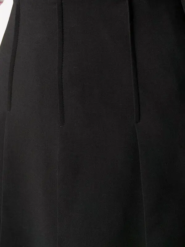 Valentino Garavani Pleated A-line Skirt