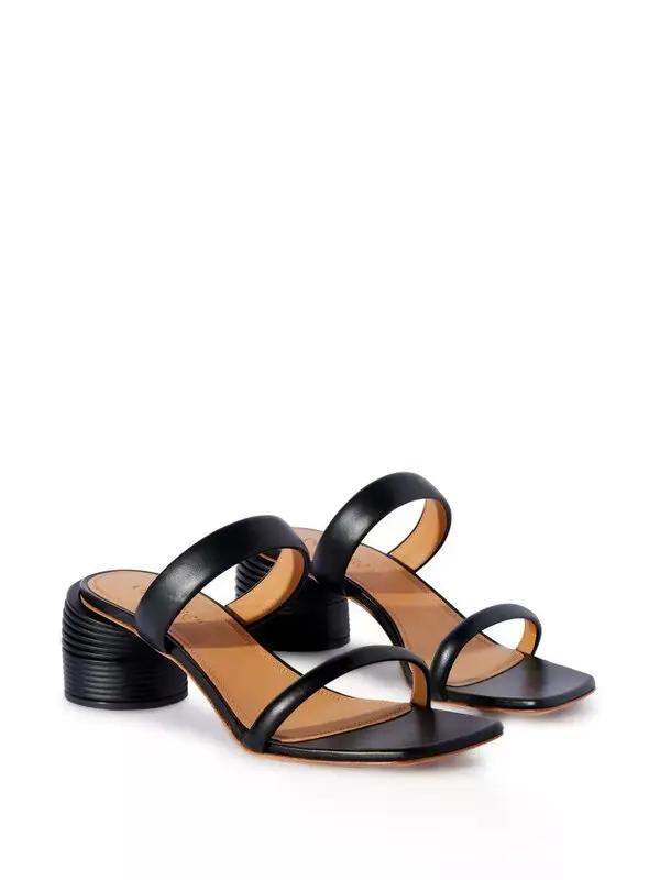 Off-White Nappa Leather Double-strap Sandals