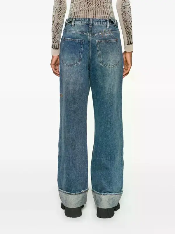 Ksubi Low Rider Cuffed Aged Jeans