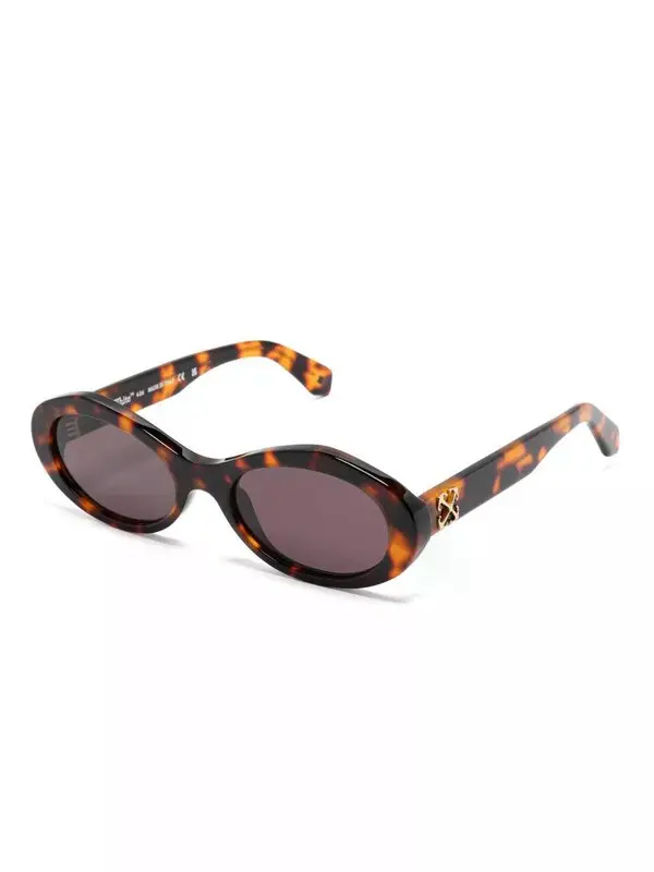 Off-White Edison Sunglasses - Brown