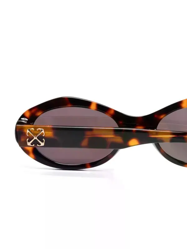 Off-White Edison Sunglasses - Brown
