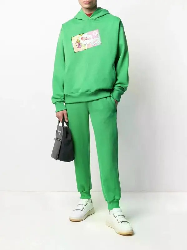 STYLAND Logo Patch Track Pants