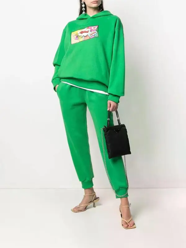 STYLAND Logo Patch Track Pants
