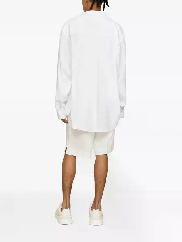 Dolce & Gabbana Linen Bermuda Shorts
