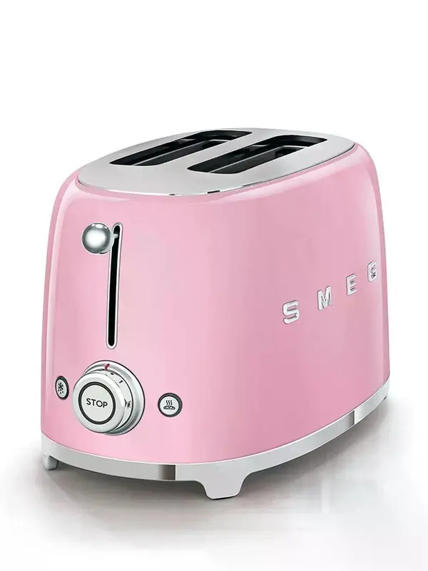 SMEG Logo-plaque Stainless-steel Toaster
