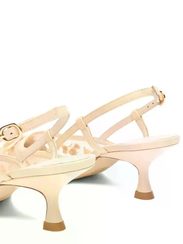 STUART WEITZMAN 50mm Kitten Heel Slingback Pumps