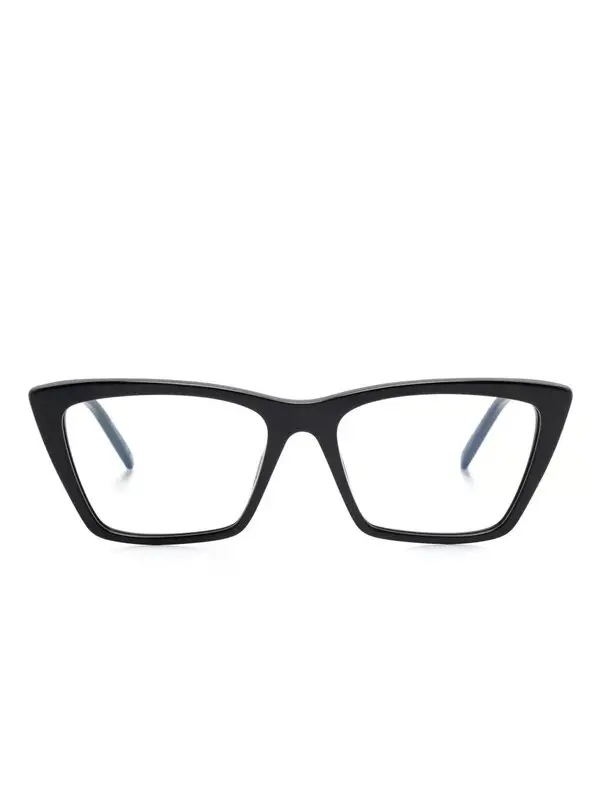 Saint Laurent Mica Thin Glasses - Black