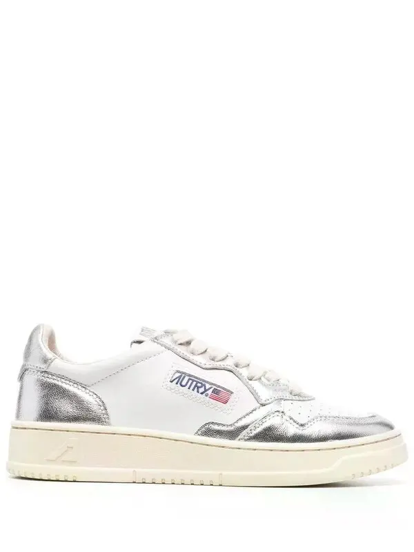 AUTRY Medalist Low Bicolor Sneakers - White