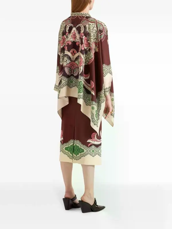La DoubleJ Printed Pencil Skirt
