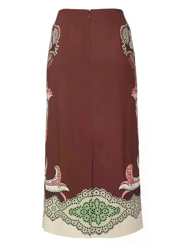 La DoubleJ Printed Pencil Skirt